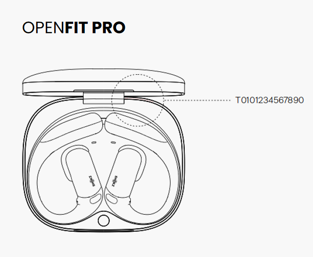 How to find the serial number of your Shokz headphones?